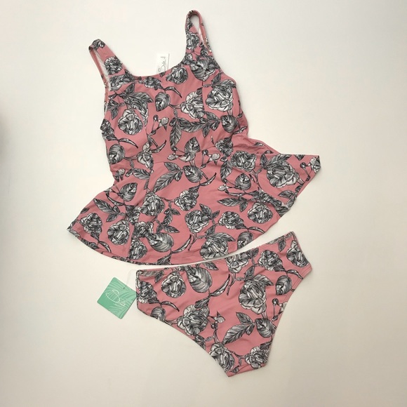Moontide | Swim | Moontide Sia Australia Flutter Tankini Set Floral ...